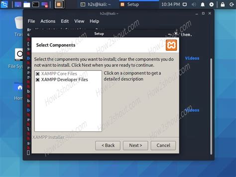 How To Install And Start Xampp Server On Kali Linux Linuxshout