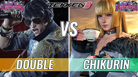 TEKKEN 8 DOUBLE 1 RANKED LAW VS CHIKURIN 1 RANKED LILI