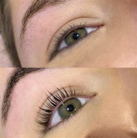 Eyelash Perm And Tint Before And After