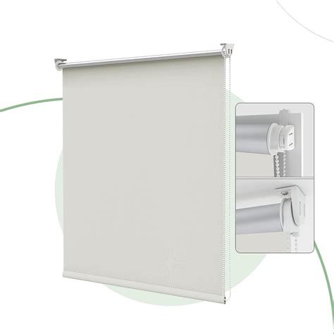 HOMEDEMO Store Enrouleur Occultant Sans Percage 75 X 170 Cm Rideau