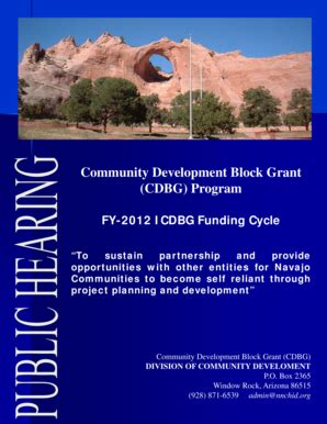 Fillable Online Nnchid The Navajo Nation Community Housing