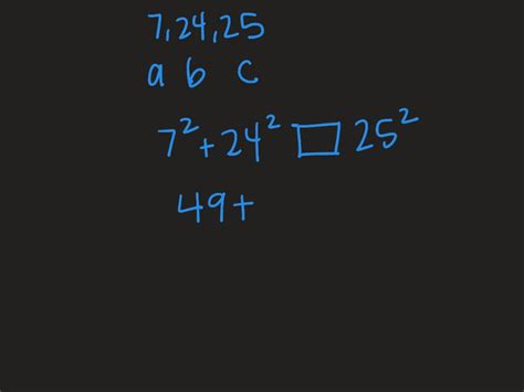 solved each set of numbers represents the side lengths of a triangle classify each triangle as