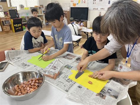 5月27日水曜日野菜スープ作り ドリトル長岡京 今里