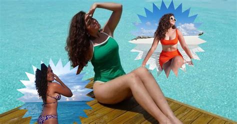 Moda praia de Maisa biquíni top reto crochê e mais tendências da