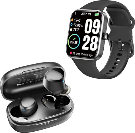 Amazon Tozo A Mini Wireless Earbuds Bluetooth Black S Mm