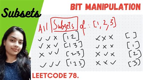 Generate All Possible Subsets Return Power Set Leetcode Bit
