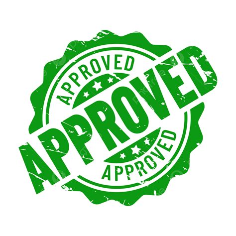 Approved Stamp Png Free Approved Stamppng Transparent