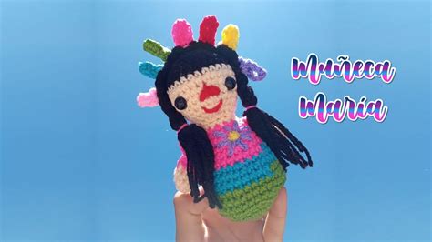 Muñeca mexicana María Lele tejida a crochet paso a paso bien