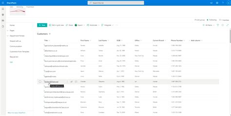 SharePoint List Item Editing Single And Multiple Items Master Data
