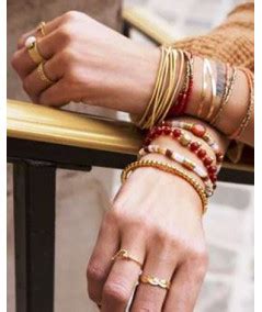 Bracelet semainier Péru ZAG Acier Doré