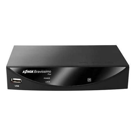 Receptor Digital Azbox Bravissimo Plus HD No Paraguai ComprasParaguai
