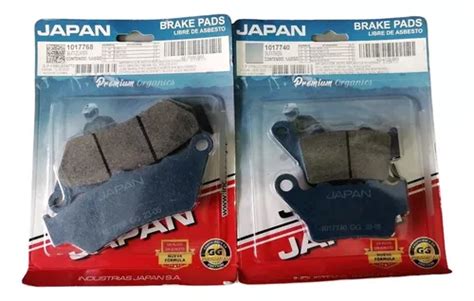 Balatas Traseras Y Delanteras Honda Cbr 250 R Bybre 2011 18 Envío gratis