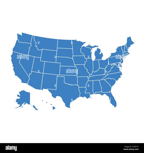 Mapa De Ee Uu De Alto Detalle Para Cada Pa S Mapa De Estados Unidos