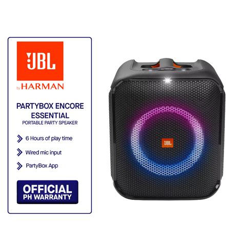 JBL Partybox Encore Essential 100W Sound Built In Dynamic Light Show