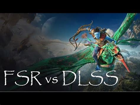 Avatar Frontier Of Pandora FSR 3 Vs DLSS Optimized Upscaling Anti