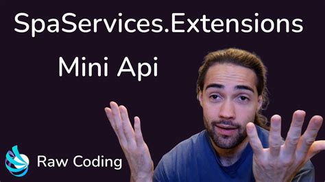 asp core spa setup spaservices extensions in minimal api youtube
