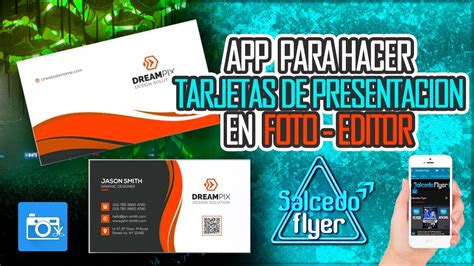 App Para Hacer Tarjetas Personales En Android 4 YouTube