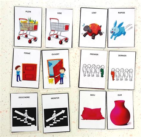 Le Journal De Chrys Les Mots Contraires En Maternelle