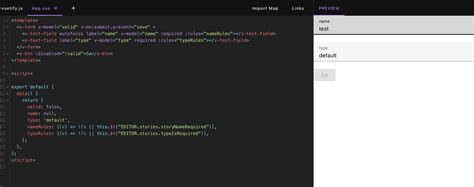 Bug Report Vform Validation Model Value Is Null Instead Of