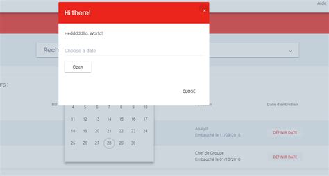 Angular Mat Datepicker Toggle Showing Behind Modal Stack Overflow