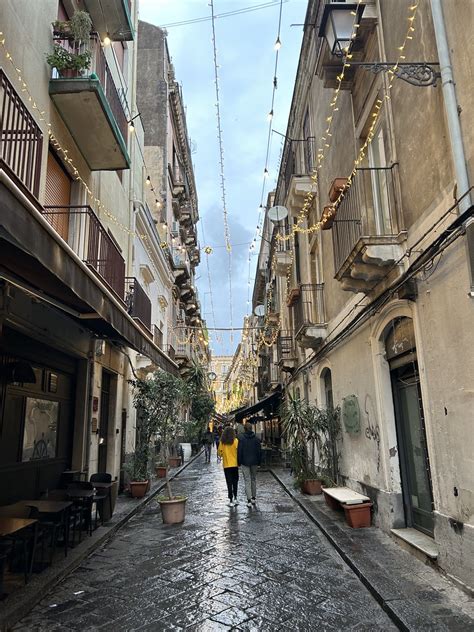 Street Scene In Catania Sicily Neil Calvert Flickr