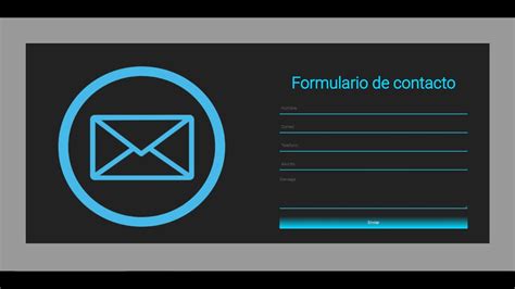 Como Hacer Un Formulario B Sico Responsivo Solo Con Html Y Css F Cil Y