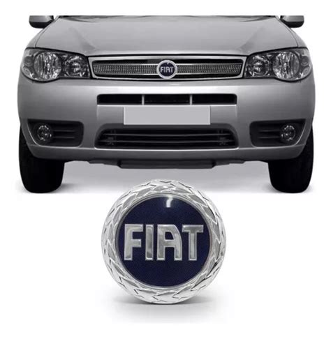 Emblema Fiat Grade Palio Siena G3 2004 2005 2006 2007 Azul