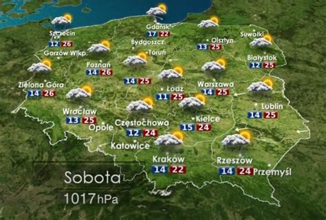 Kraków Jaka pogoda czeka nas dziś Gdzie będzie burza Zycie