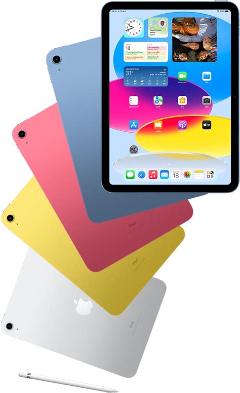 เปดตว iPad Gen 10 ดไซนใหม สสนสดใส ใชพอรต USB C ราคา เรมตน