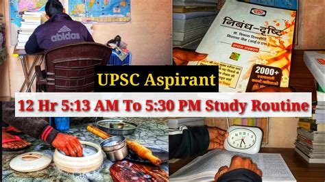 I Woke Up At Am To Night Study For Upsc An Honest Day In Life