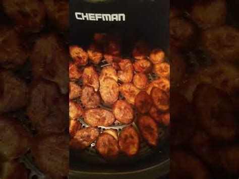 PLATANOS FRITOS En FREIDORA DE AIRE CHEFMAN Daniela Paulin YouTube