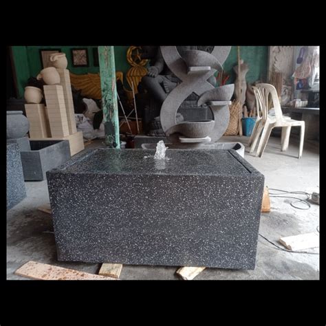 Jual Air Mancur Teraso Persegi Warna Hitam Kab Magelang Cailendra