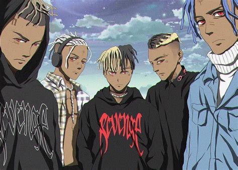 Juice Wrld And Xxxtentacion Desktop Cartoon Wallpapers Wallpaper Cave