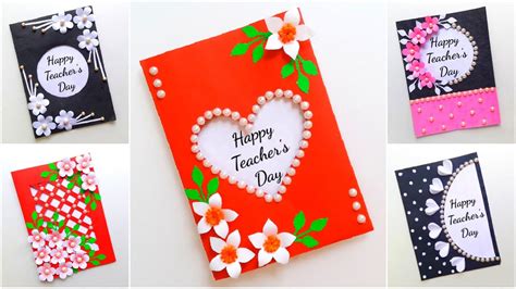 5 Easy And Beautiful Teacher S Day Card How To Make Teacher S Day