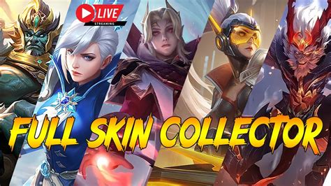 Push Solo Rank Pakai Full Skin Collector Kok Ke Mythic Honor Susah
