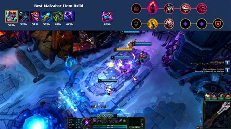 Lol League Of Legends Fulll Game Malzahar Aram Build Youtube