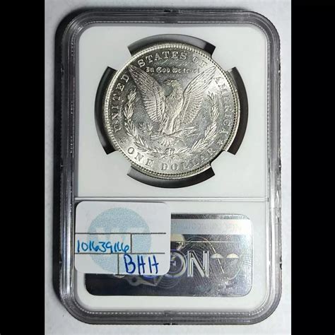 1879 O Morgan Silver Dollar NGC AU 55 Sight White Bob Paul Rare Coins