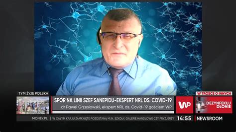 Dr Paweł Grzesiowski się zgłaszał Nie chcieli go w sztabie do walki z