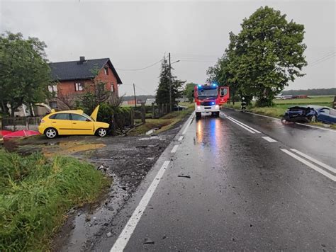 Wypadek śmiertelny na drodze krajowej nr 40 Zginęła 18 latka która