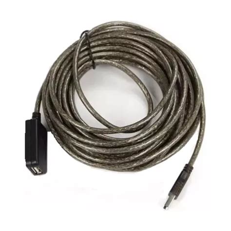 Cable Extension Usb Activa Macho Hembra Metros M Env O Gratis