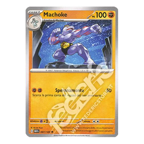 067 165 Machoke Non Comune IT MINT Federicstore