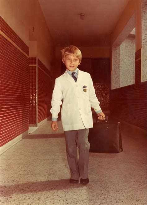 Así era Javier Milei de joven la foto que enterneció a todos