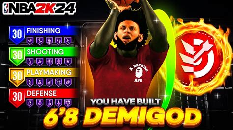 New Demigod Point Guard Build Is Dominating Nba K