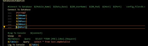 How To Connect Mssql Database Using Robotframework Databaselibrary Robot Framework