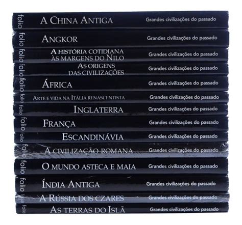 Coleção Grandes Civilizações Do Passado Lote 3 14 Volumes
