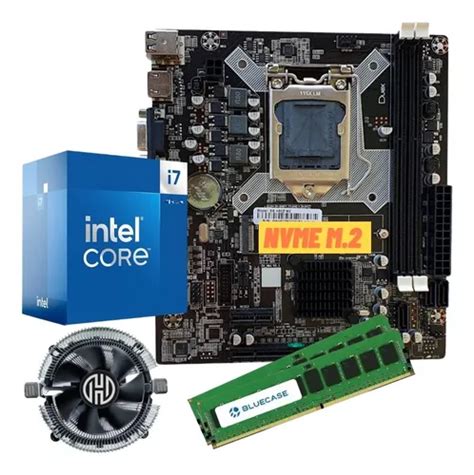 Kit Upgrade Gamer Placa Mãe H81 Gigalan I7 4790 16gb Ddr3