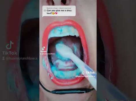 Asmr Brushing My Teeth Youtube