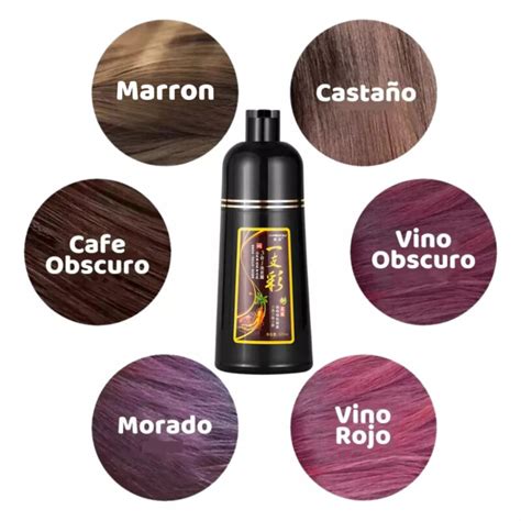 Shampoo Tinte Instantáneo Cubre Canas Natural Jengibre 500ml Universo