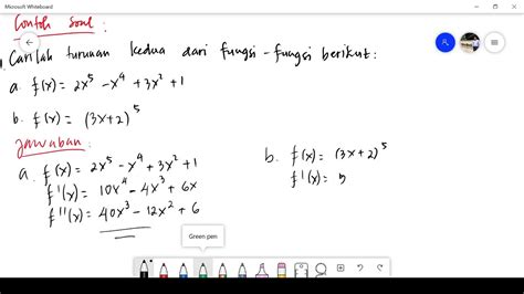 Contoh Soal Turunan Fungsi Aljabar Kuy Belajar