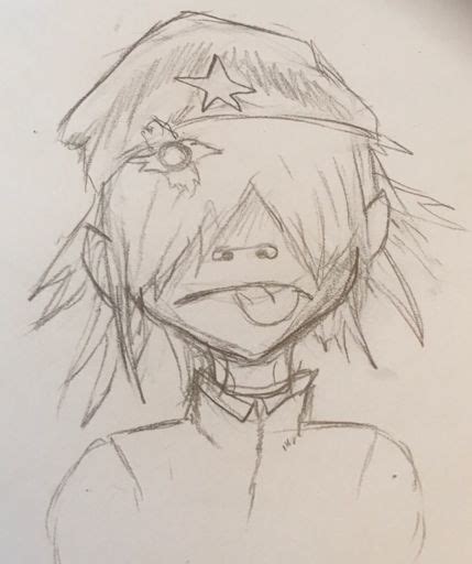 I Tried To Draw Cyborg Noodle Gorillaz Amino